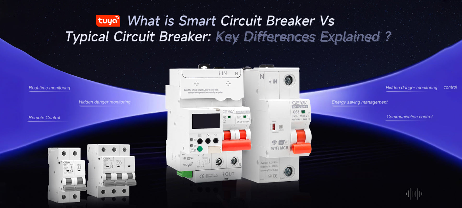Smart Circuit Breakers vs. Traditional Circuit Breakers – GEYA
